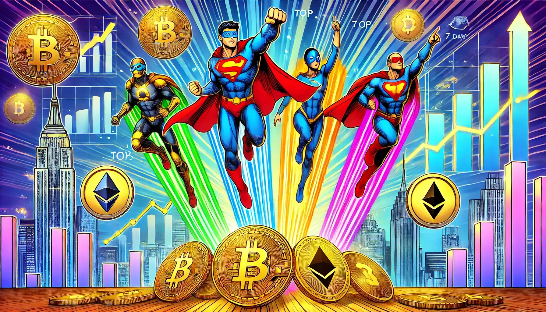 Top 3 coins to buy in the next 7 days