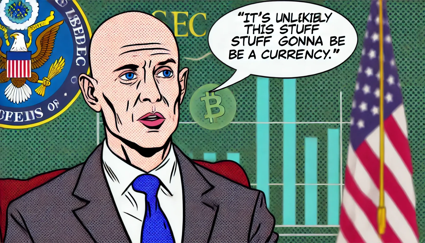 BIG NEWS: SEC Chair Gary Gensler Says Crypto Unlikely to Become a Currency